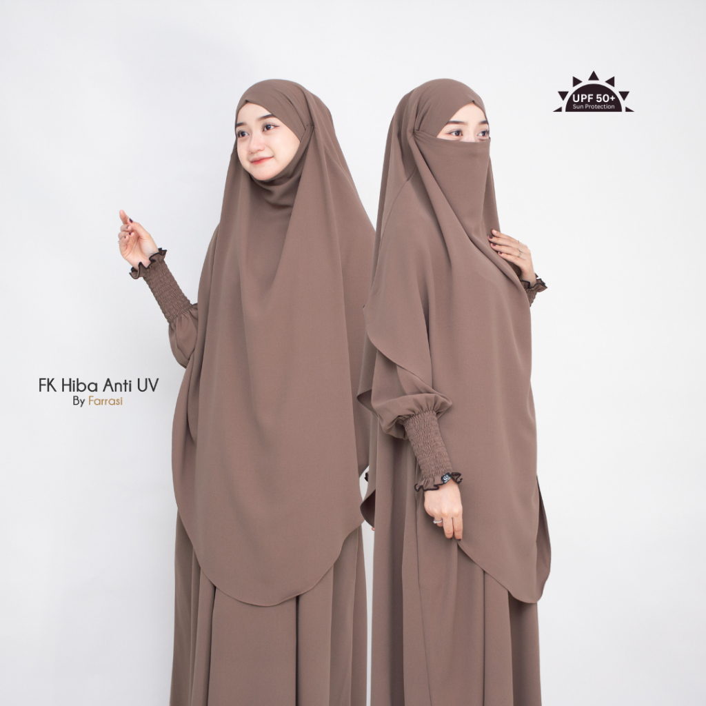 French Khimar Hiba Anti-UV | Shopee Malaysia
