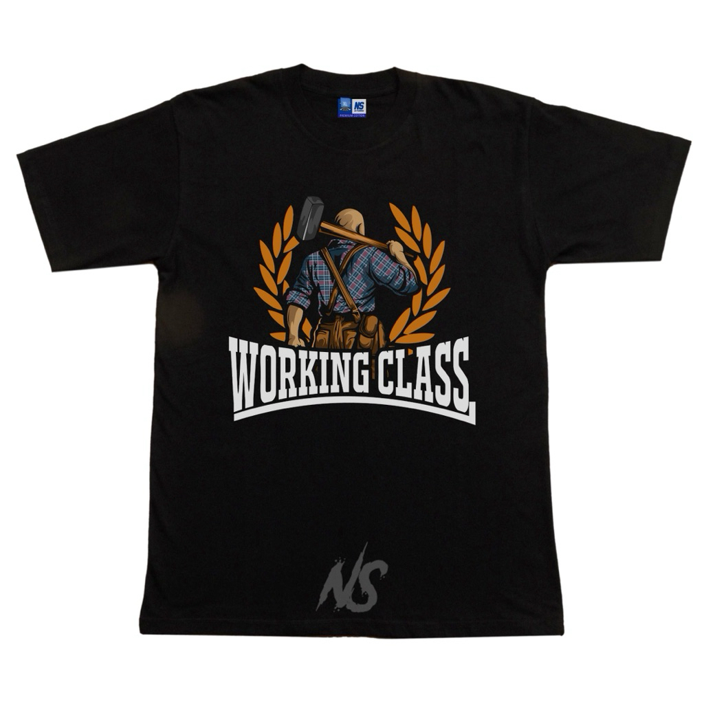 Skinhead T-shirt - Working Class | Shopee Malaysia