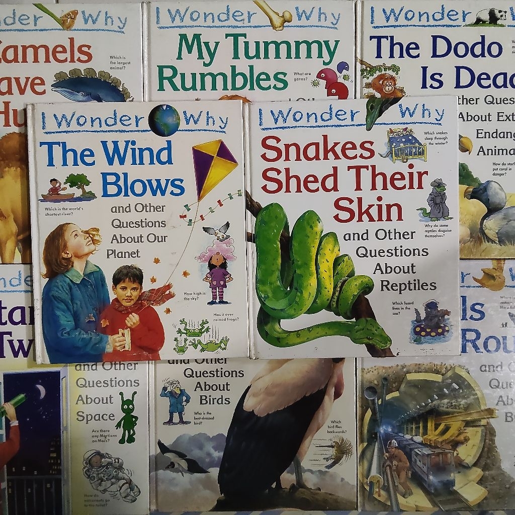Original Book • English Children's Science - Series I Wonder Why / I ...
