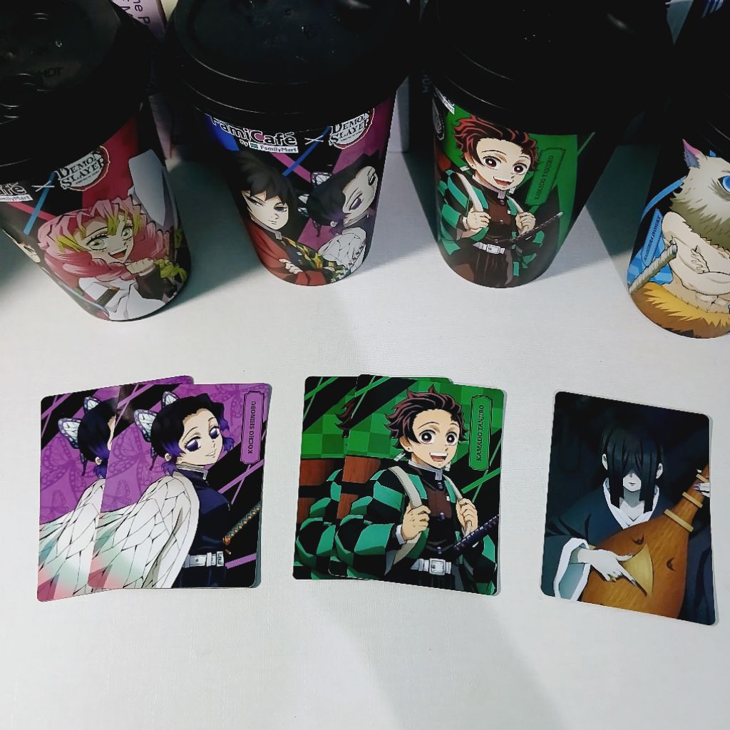 Demon Slayer X Family Mart | Kimetsu No Yaiba x Family Mart Collectible ...