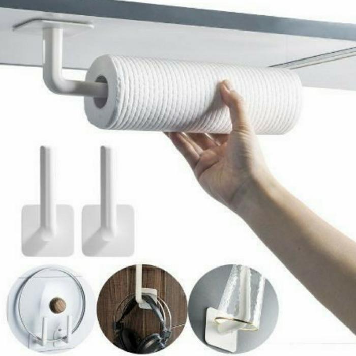 Standing Roll Tissue Hanger – Standing Multi-Purpose Roll Holder ...