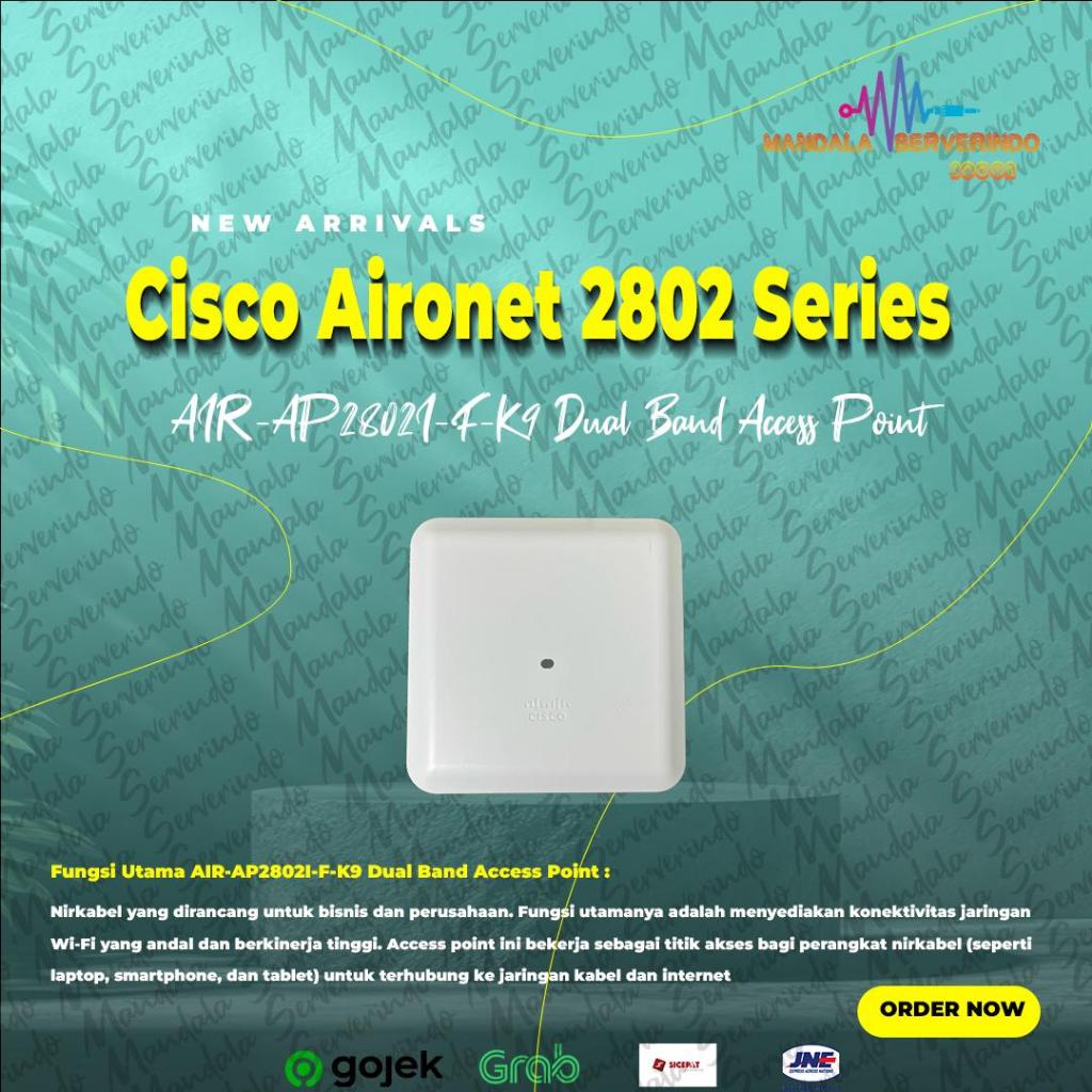 Cisco Aironet 2802 Series 802.11ac Dual Band Access Point AIR-AP2802I-F ...