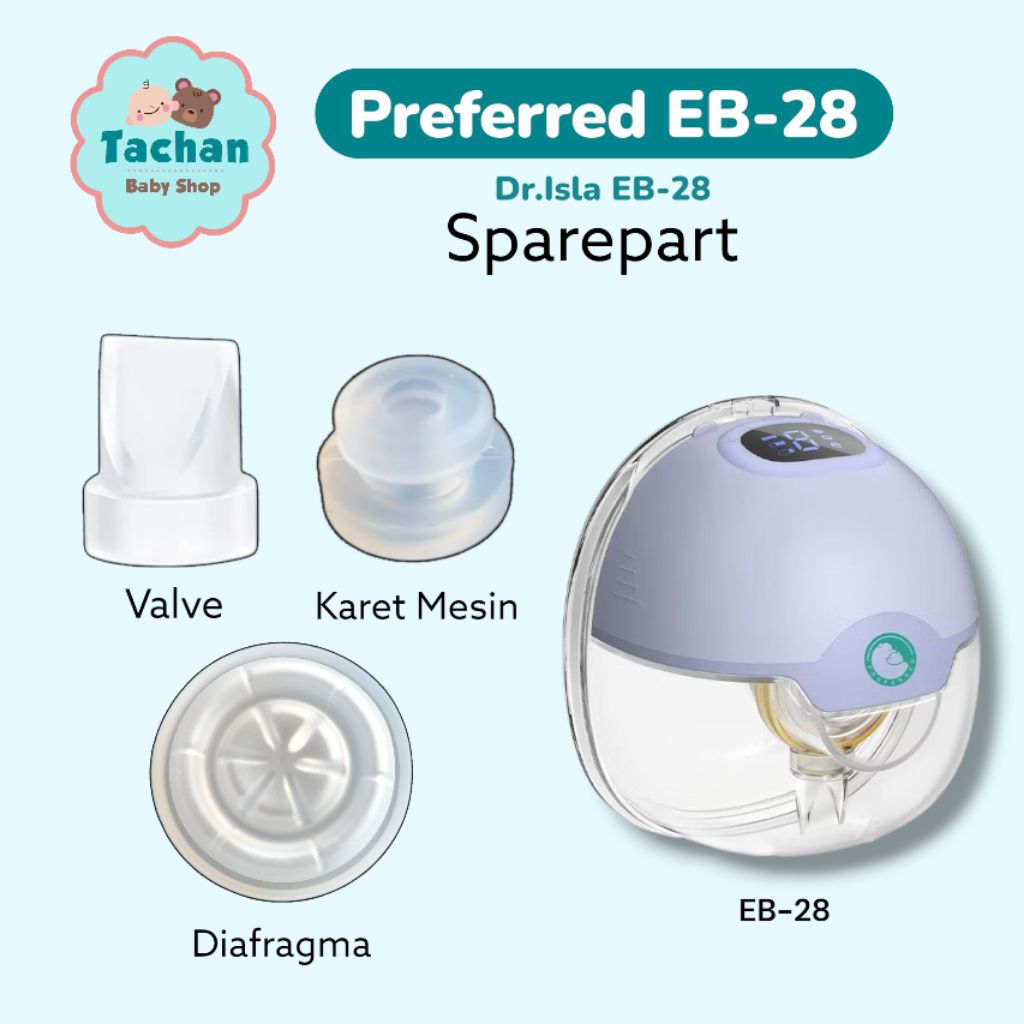 MESIN Preferred EB-28 Sparepart/ Dr.Isla EB-28 duck valve duck bill dr ...