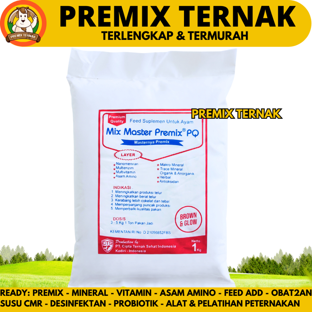 MIX MASTER PREMIX LAYER 1 KG Laying Hen Premix - Feed Supplement to ...