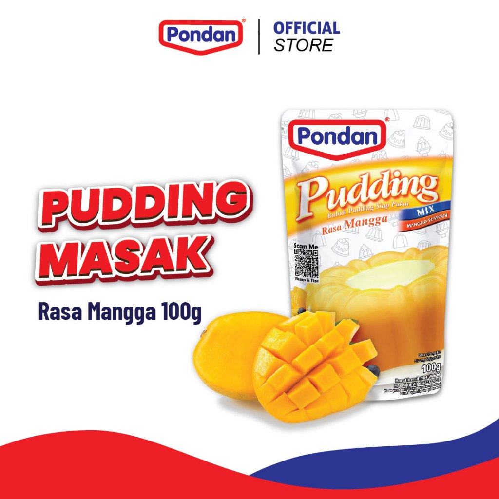 Pondan Pudding Mix Mango 100g EXPIRED 05 MARCH 2026 | Shopee Malaysia