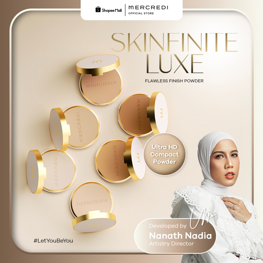 MERCREDI - Skinfinite Luxe Flawless Finish Powder | Compact Powder two ...