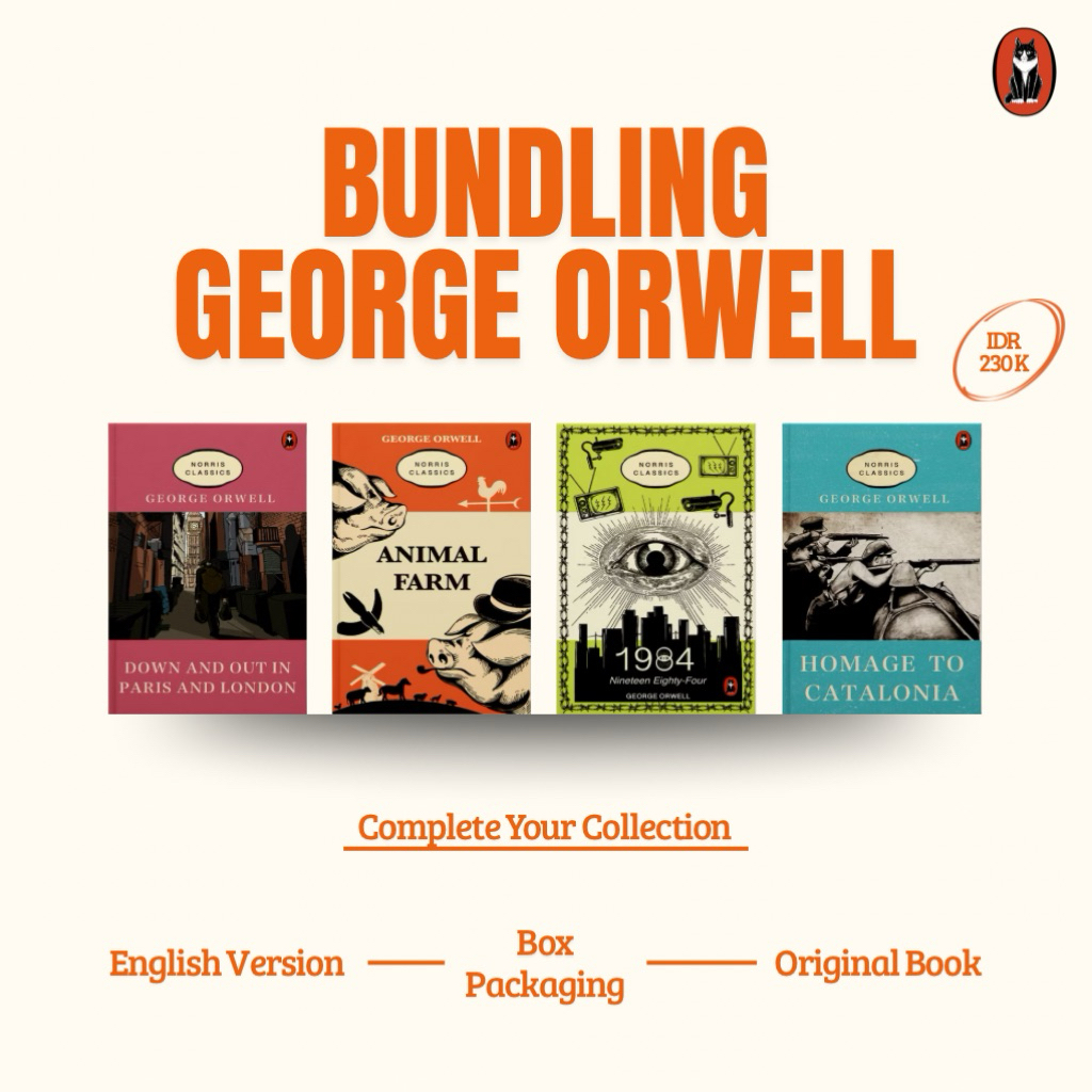 [Norris Book] Bundling George Orwell 1984 Animal Farm - 1984 - Homage ...