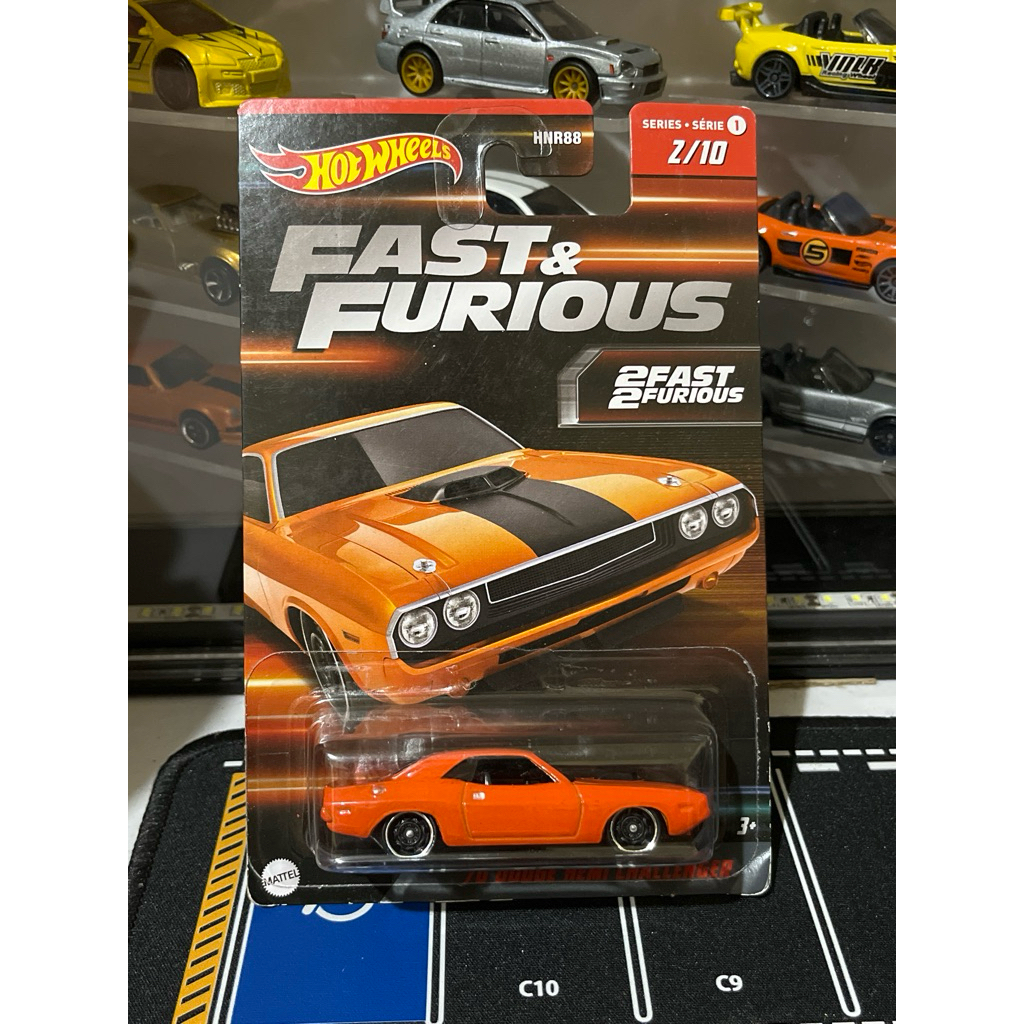Hot Wheels FnF Wave 1 Dodge Hemi Challenger | Shopee Malaysia