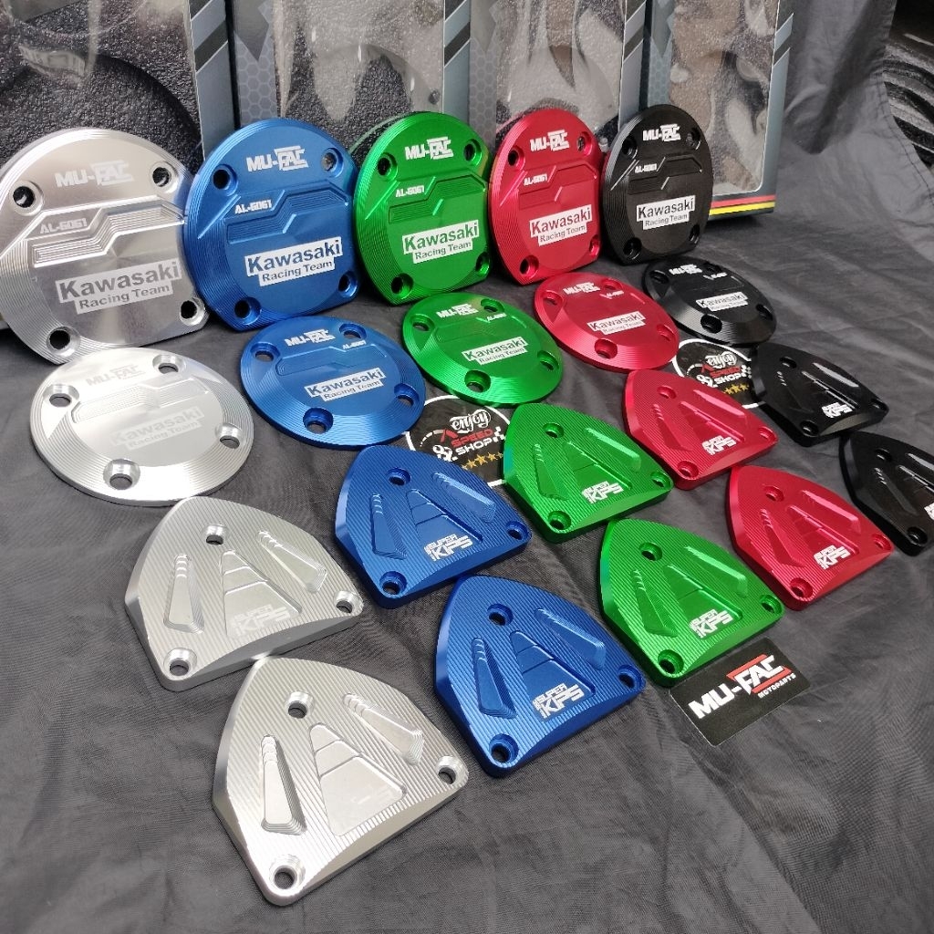 MESIN A set of Super kips cover plus Mufac Ninja R/ss & RR engine cover ...