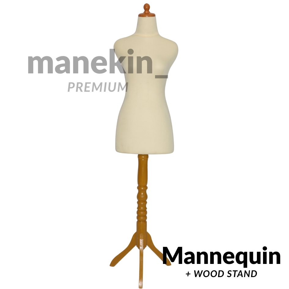 ONLY THE BODY! DM CREAM MANNEQUIN CLOTH | Shopee Malaysia