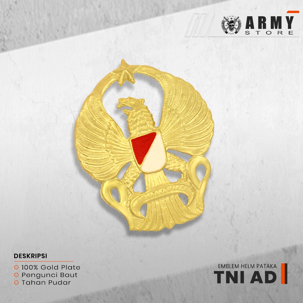 Indonesian Army logo pataka helmet Emblem | Shopee Malaysia
