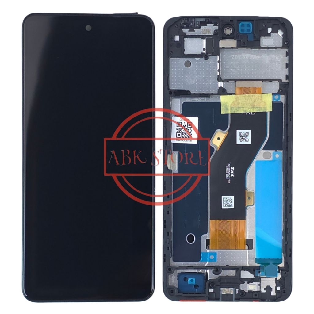 LCD TOUCHSCREEN INFINIX SMART 8 X6525 / SMART 8 PRO X6525B / SMART 8 ...
