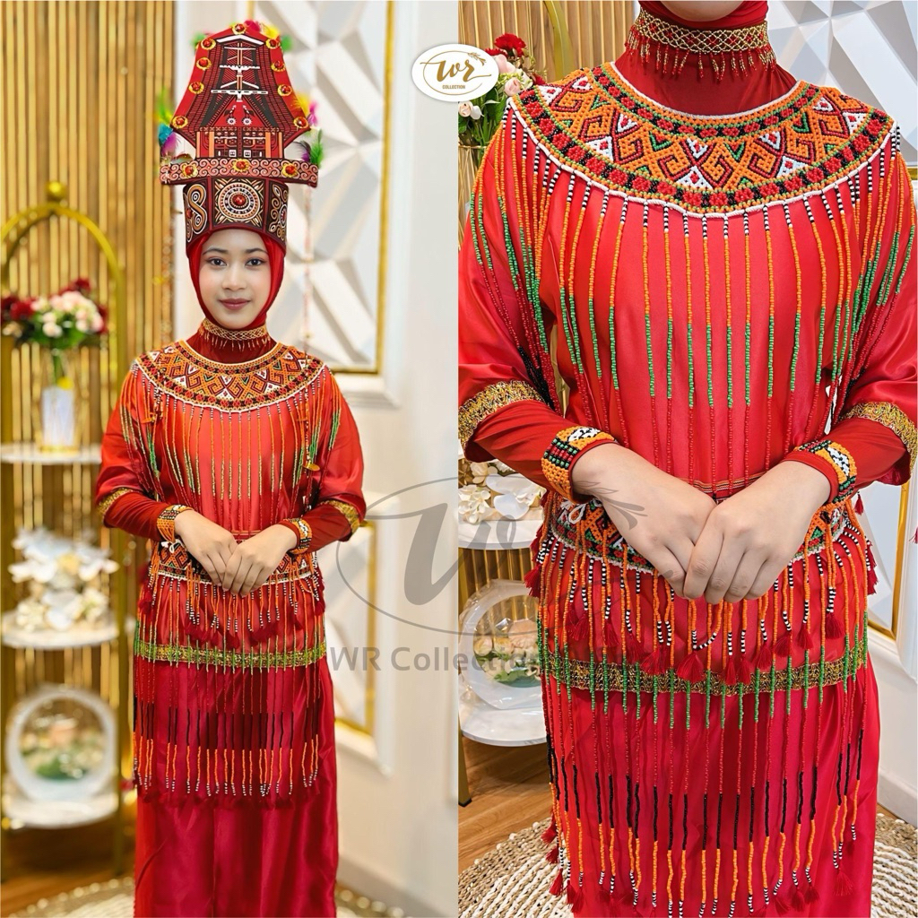 ORIGINAL TORAJA TRADITIONAL ACCESSORIES SET FOR ADULTS / Toraja Dance ...