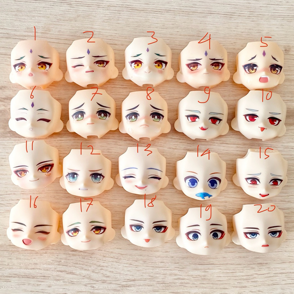 Nendoroid faceplate fanmade clearance nendroid face swap faceswap face ...