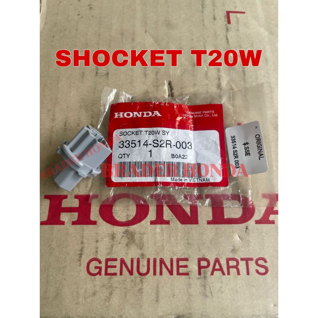 BRAKE LIGHT SOCKET T20W SY BULB STOP LAMP CITY PESONA Z GD3 GM2 JAZZ ...
