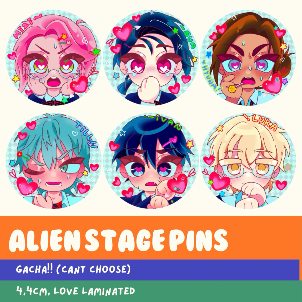 Alien stage | Pins | Fanmade | Shopee Malaysia