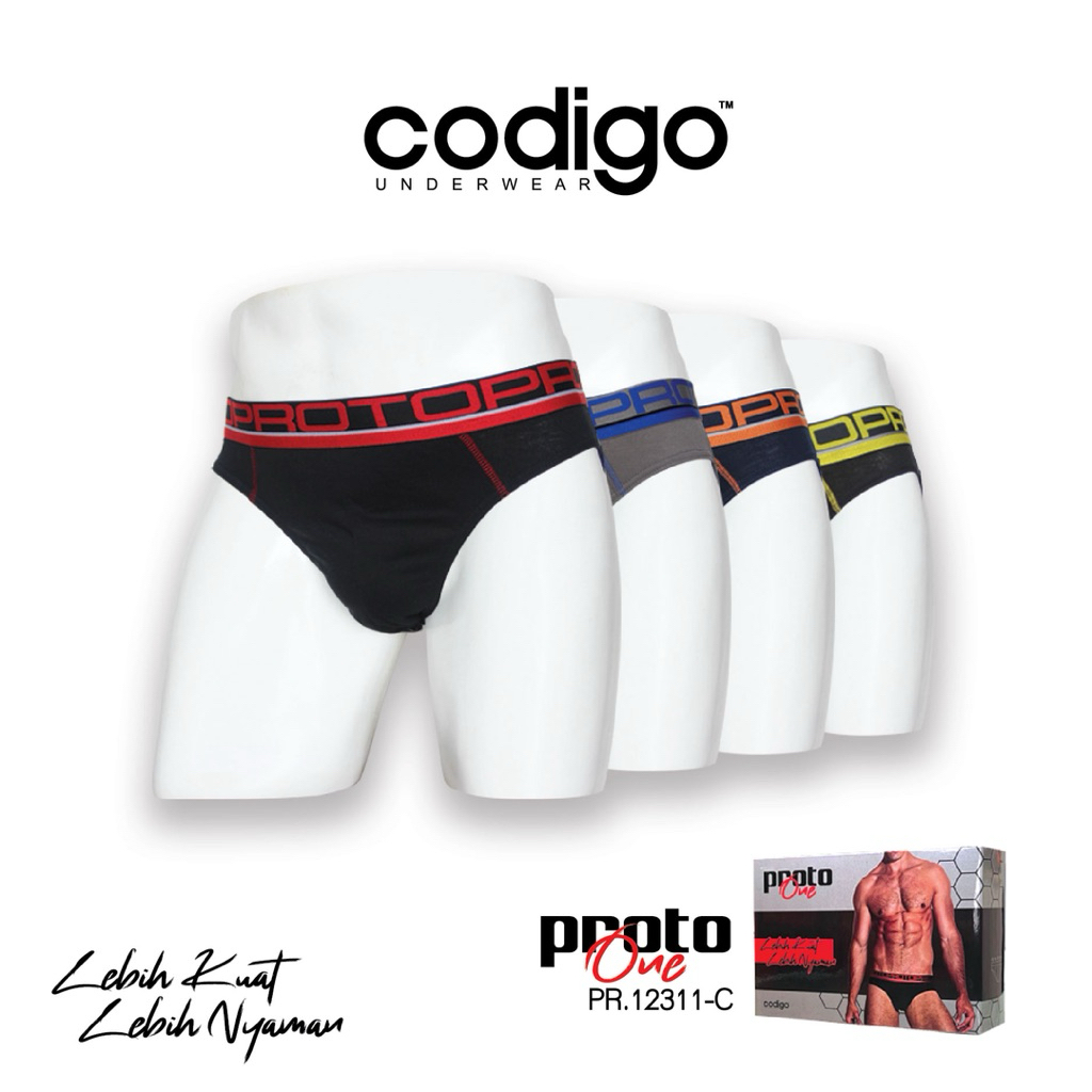(3pcs) CD adult men's underwear PROTO One PROTO Two by CODIGO | Shopee ...