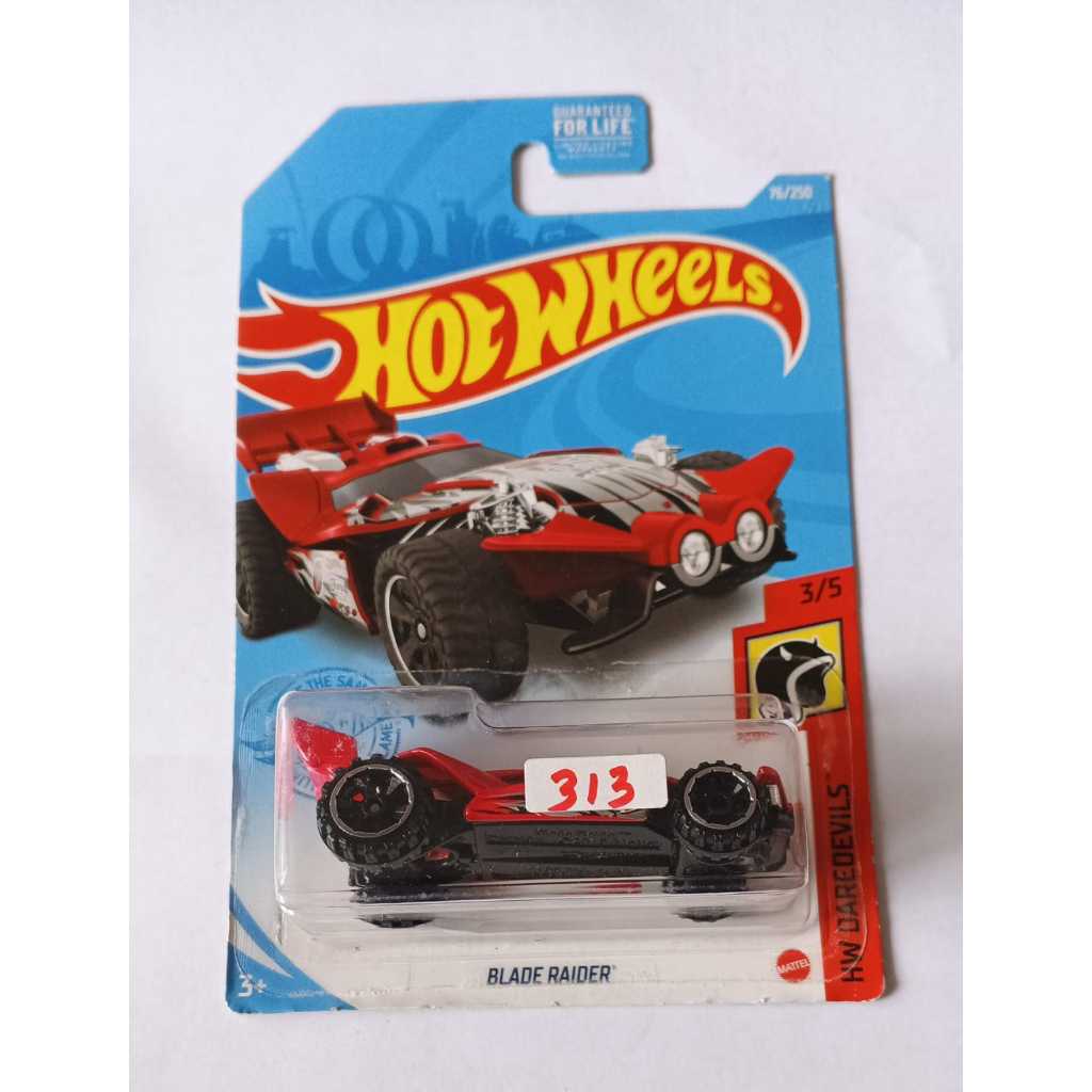 Hot Wheels - Blade Raider Red HW Daredevils No.7 | Shopee Malaysia