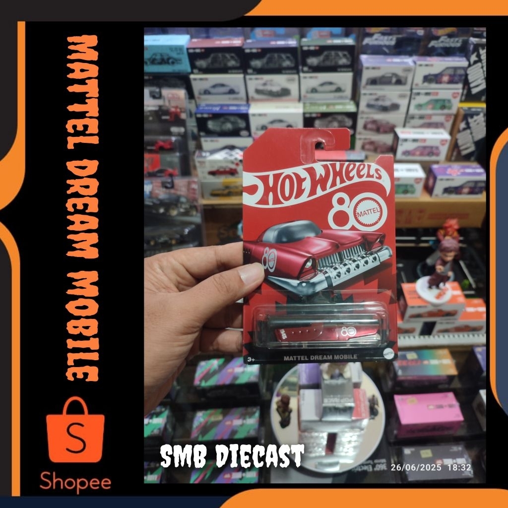 HOT WHEELS MATTEL DREAM MOBIL 80 MATTEL SPECIAL CARD | Shopee Malaysia