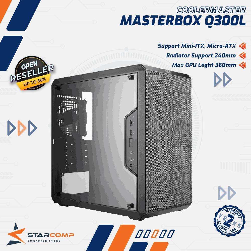 Cooler Master MASTERBOX Q300L Mini Tower PC Case M-ATX Q300 | Shopee ...
