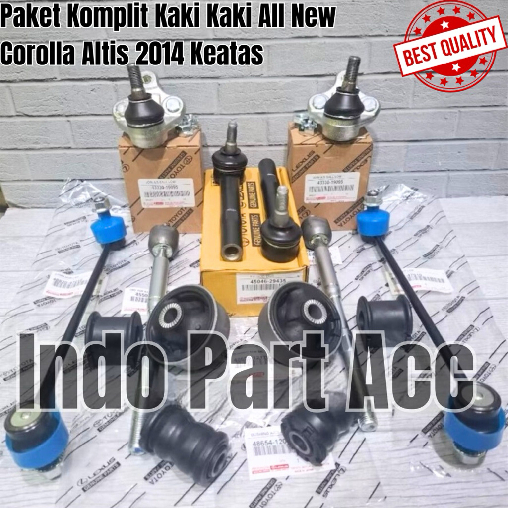 Bushing Ball Joint/ Long Tierod Rack End Stable Link/ Toyota All New ...