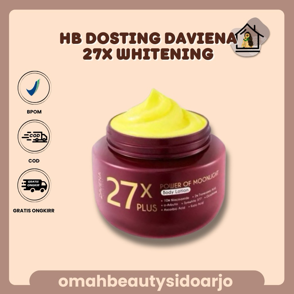 DAVIENA SKINCARE HB DOSTING 27X POWER OF MOONLIGHT DAVIENA SKINCARE ...