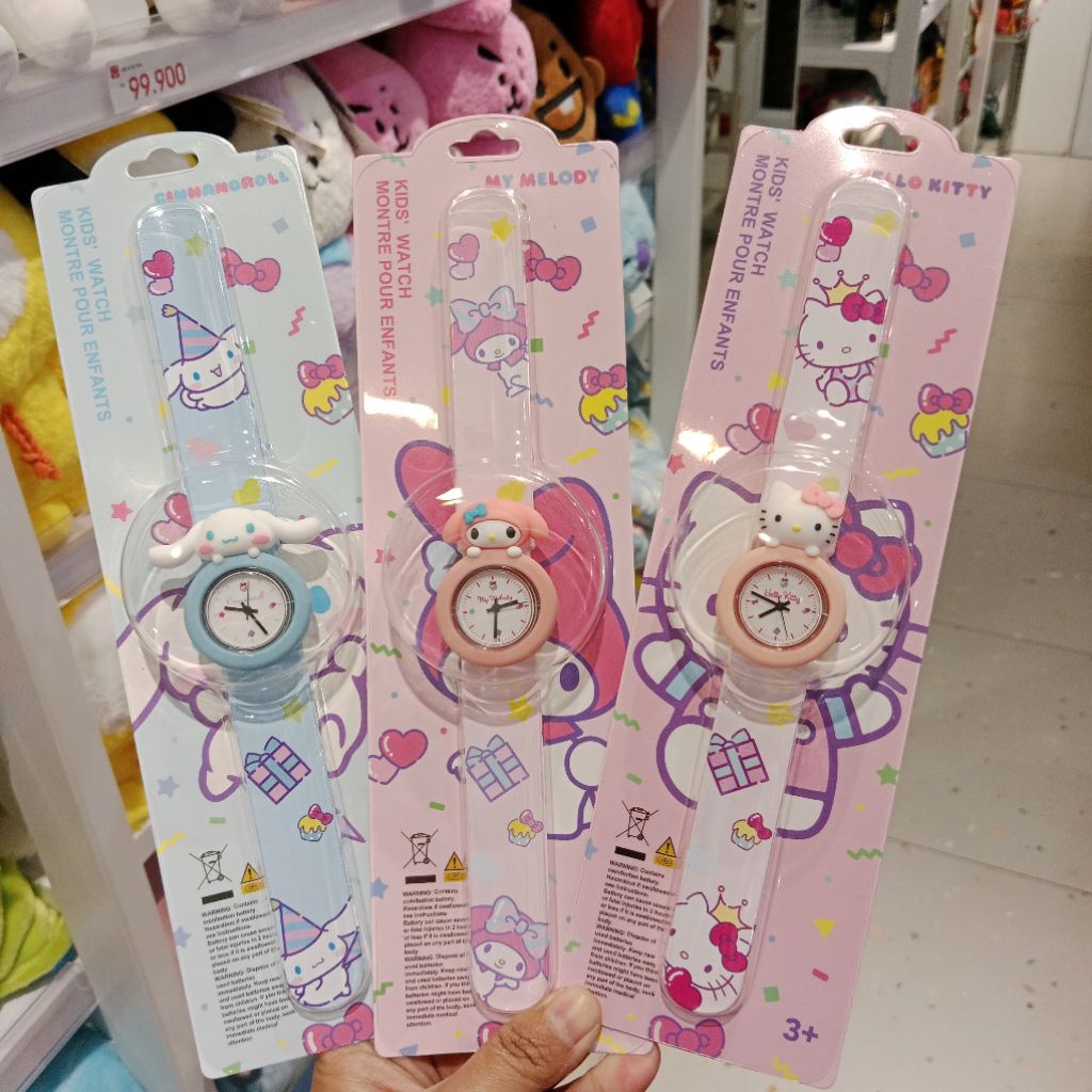 Miniso My Melody Cinnamoroll & Hello Kitty Kids' 3D Watch (children's ...