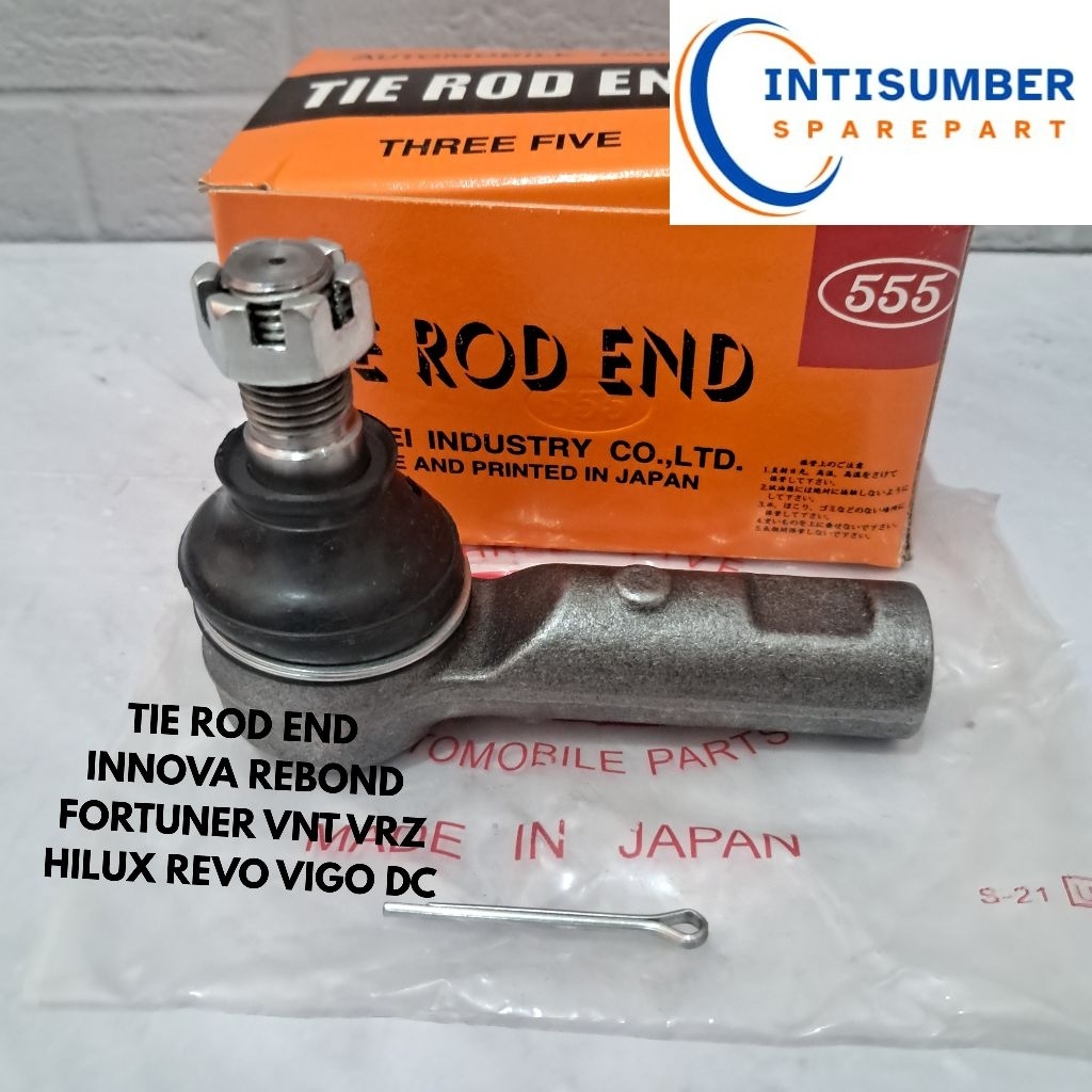 TIE ROD END INNOVA REBOND FORTUNER VRZ TRD HILUX REVO DC BRAND 555 ...