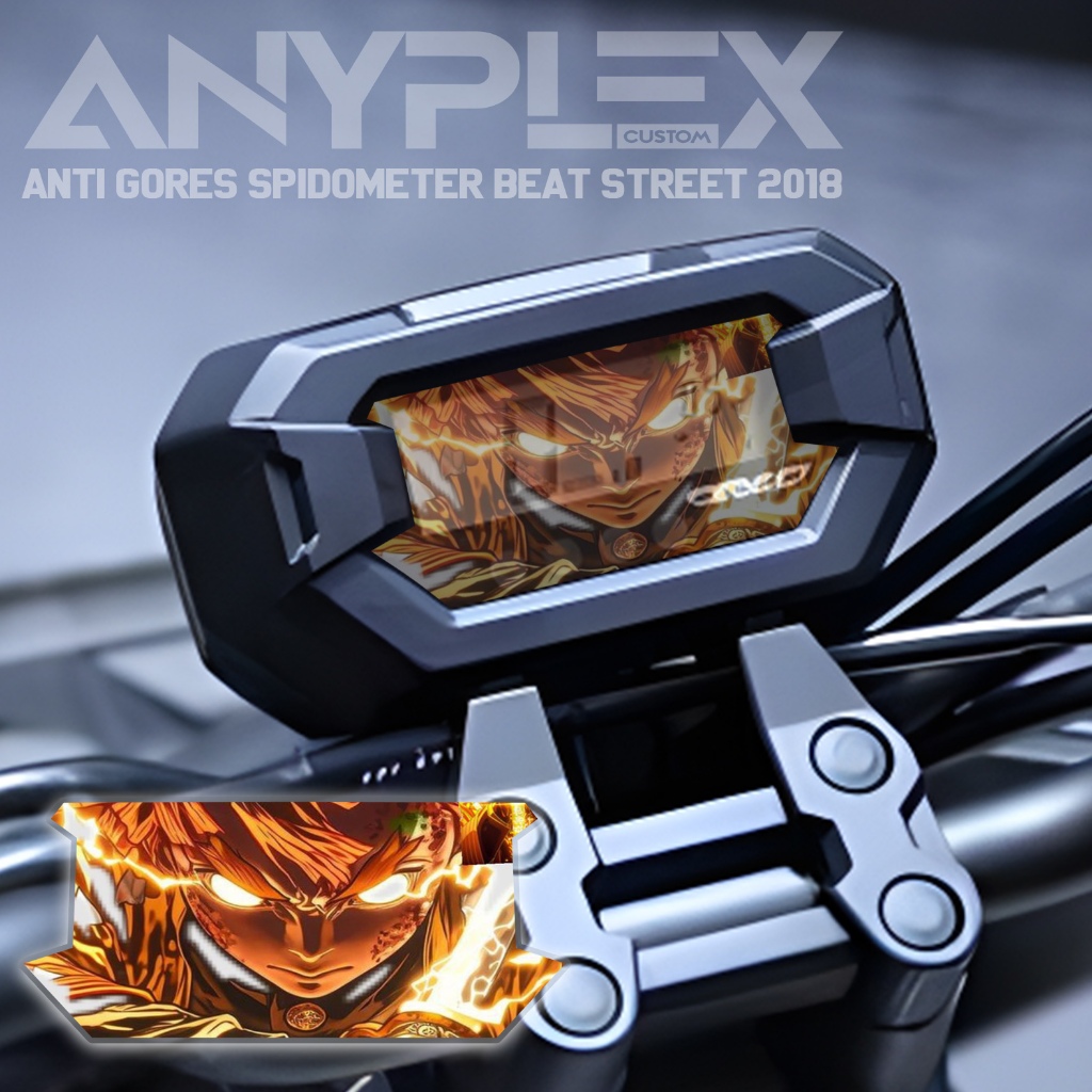 Zenitzu Transparent Beat Street Speedometer Sticker / Honda Beat Street ...