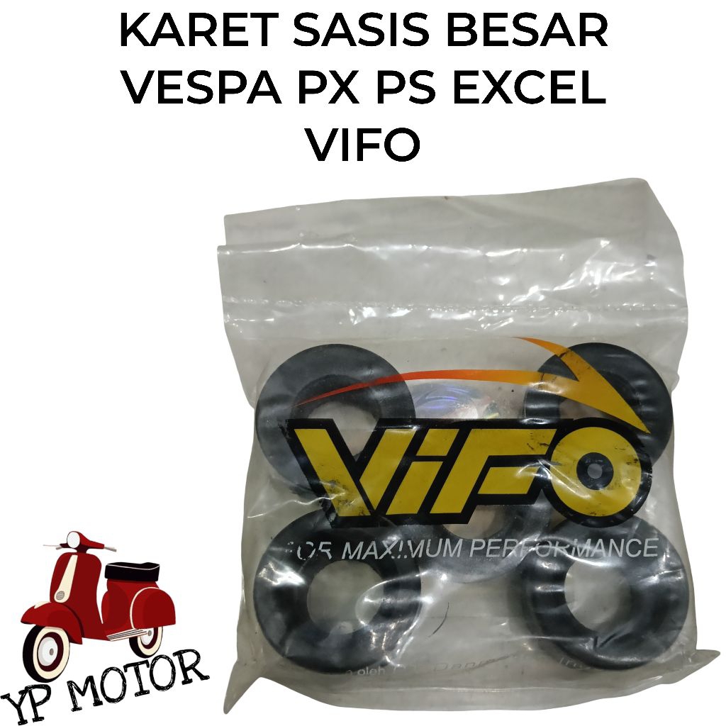 VIFO Rubber Left Body Chassis Vespa PX PS Strada Exclusive 2 Excel ...
