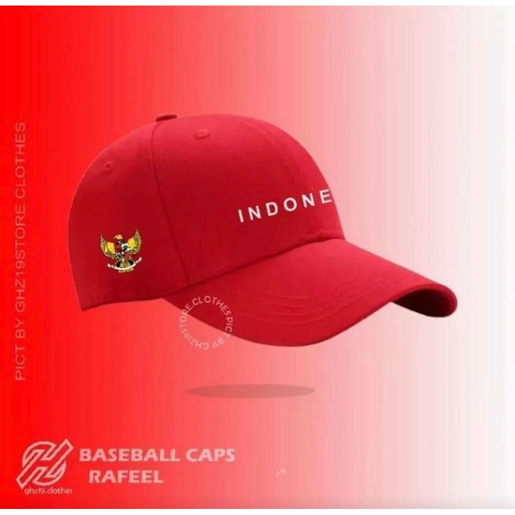 Plain white hat/ Plain hat Indonesian hat premium embroidery 17 August ...