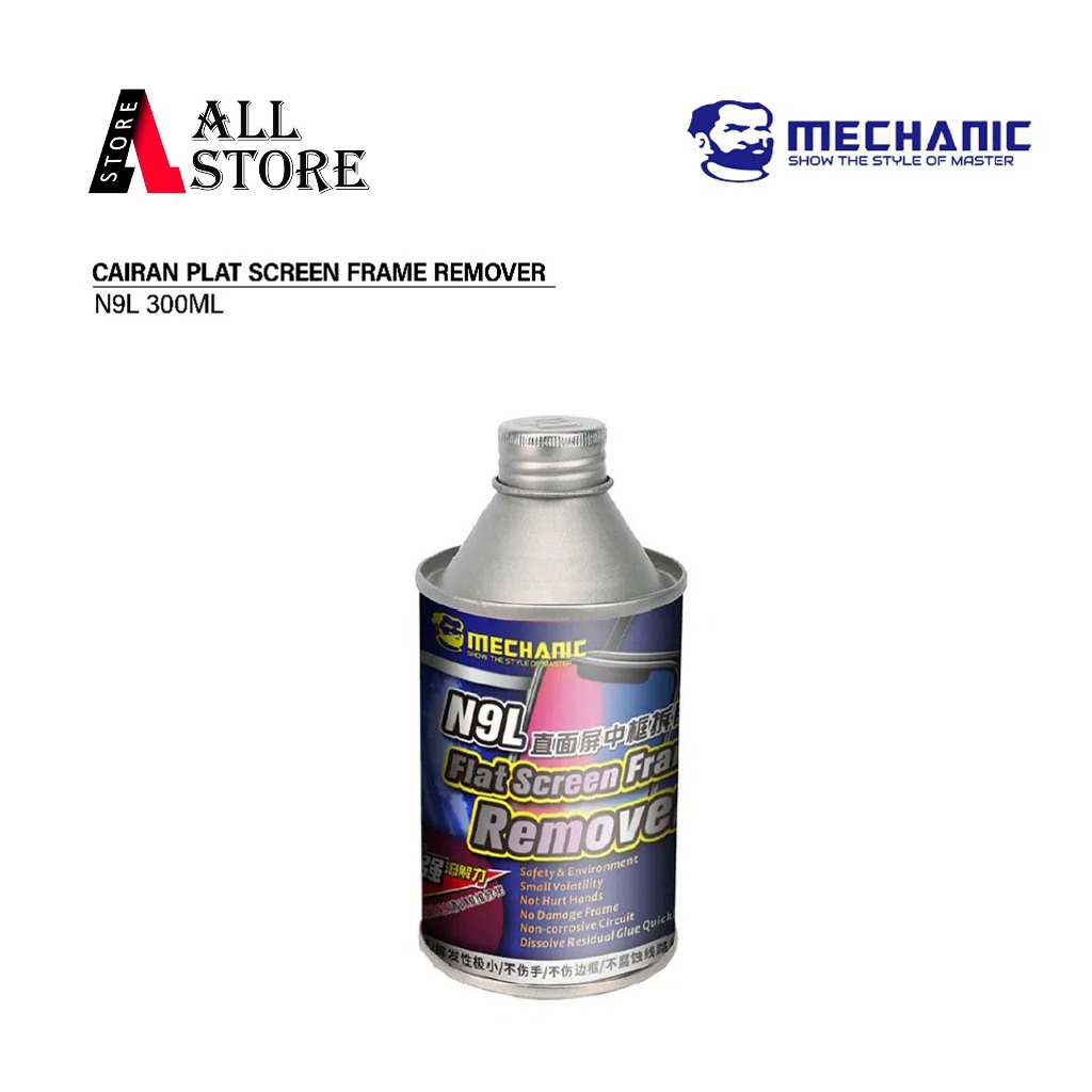 MECHANIC N9L ORIGINAL IRON BOTTLE PLATE GLUE FRAME [300ML] - ORIGINAL ...