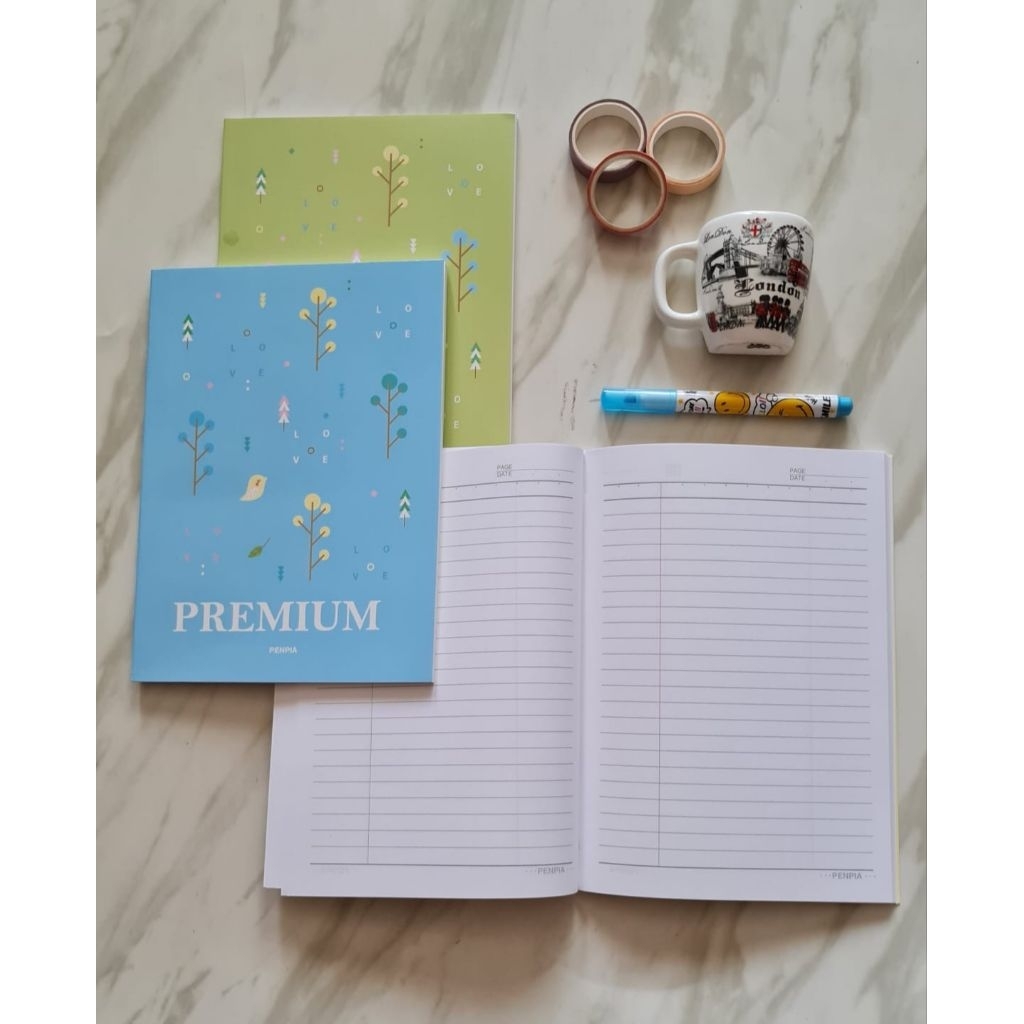 Korean Premium Notebook Notebook A5 | Shopee Malaysia