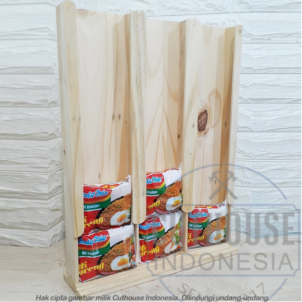 HSW019 - INSTANT NOODLE STACKING CONTAINERS - Wooden Display and ...