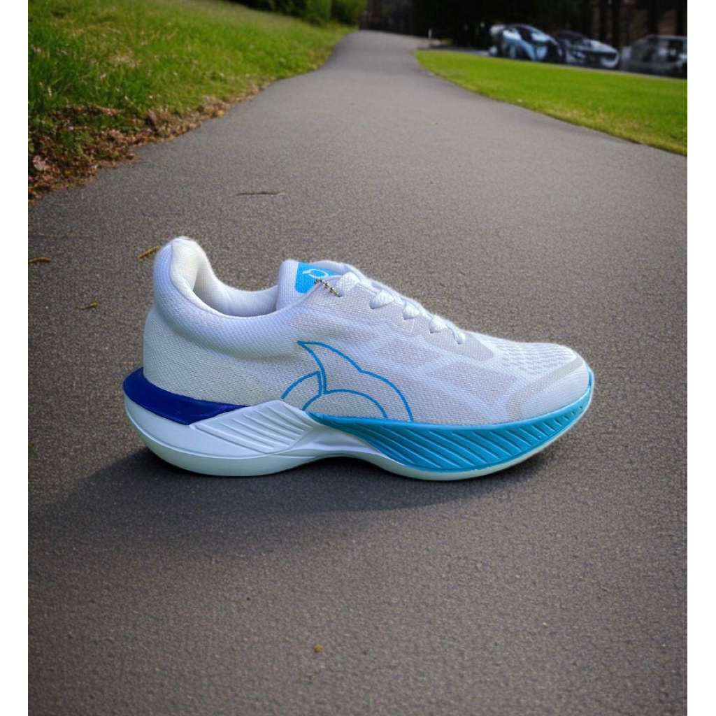 OrtusEight White Cyan Running Shoes New Product Latest Unisex Sports ...