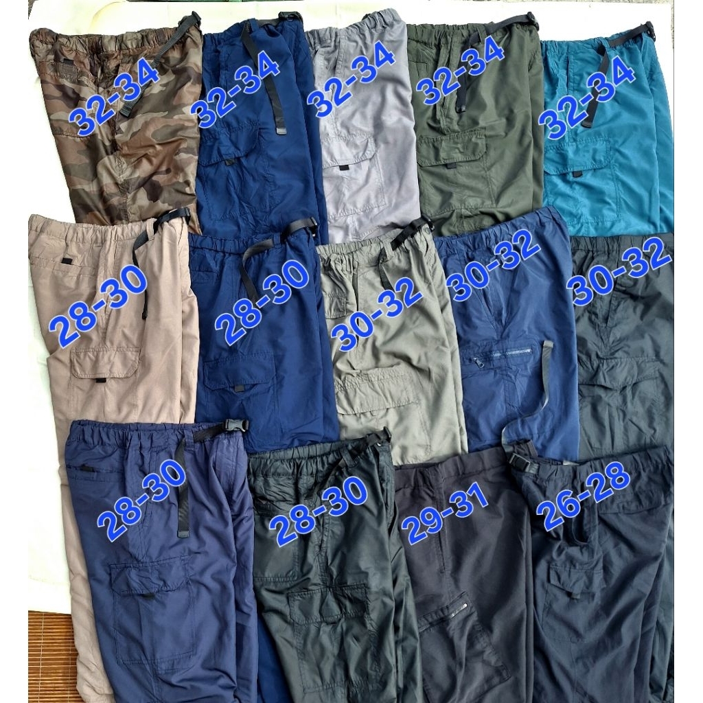 UNIQLO Cargo Pants Outdoor Warm lined Parasite black camo army ...
