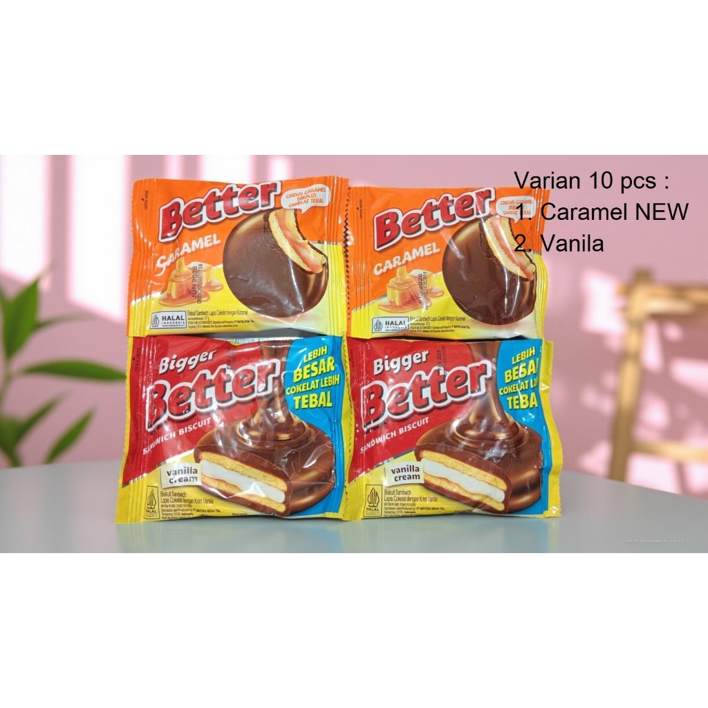 Roma Better all variants 10 pcs Better BOX Caramel NEW Sandwich Better ...