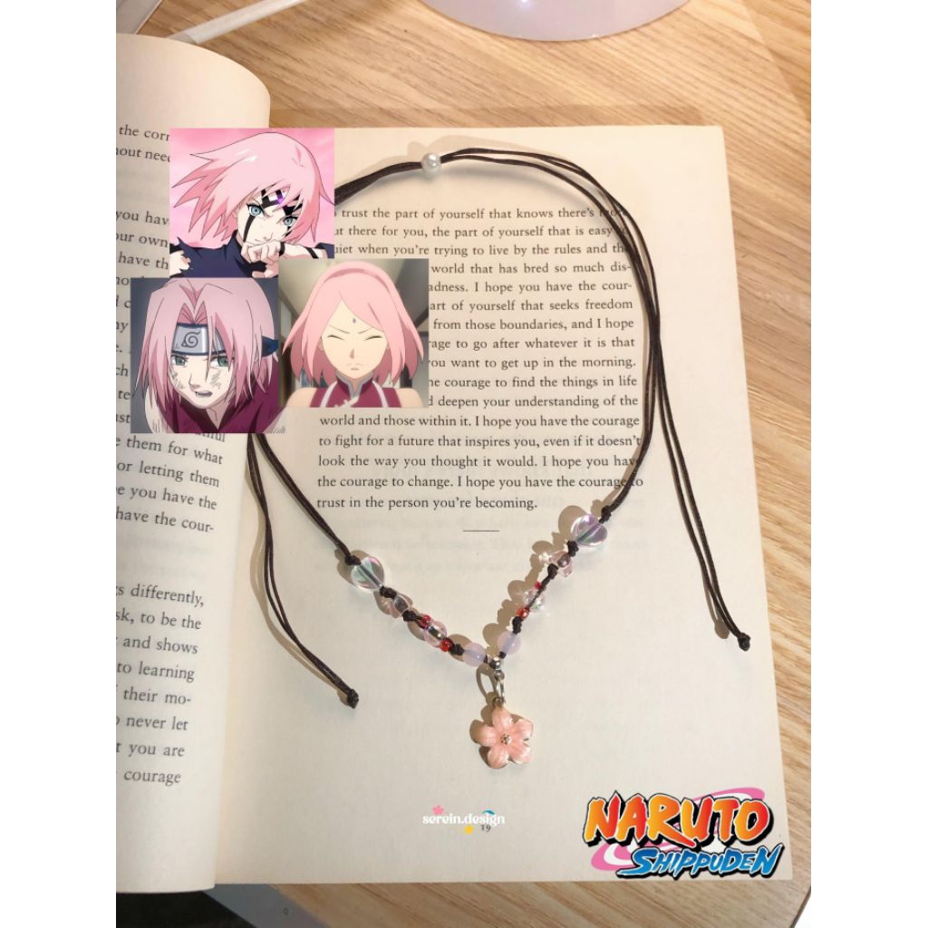 [Pre-Order] Serein Naruto Necklace | Naruto necklace | Sakura Hinata ...