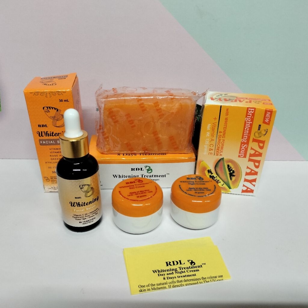 ORIGINAL 8 DAY 4 IN 1 RDL FACIAL MOISTURIZING CREAM PACKAGE | Shopee ...