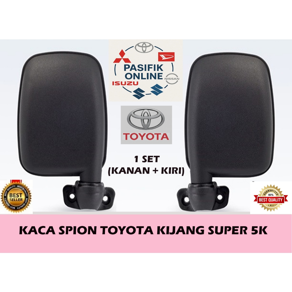 TOYOTA KIJANG 5K SUPER MANUAL BLACK MIRROR BRAND EMGI | Shopee Malaysia