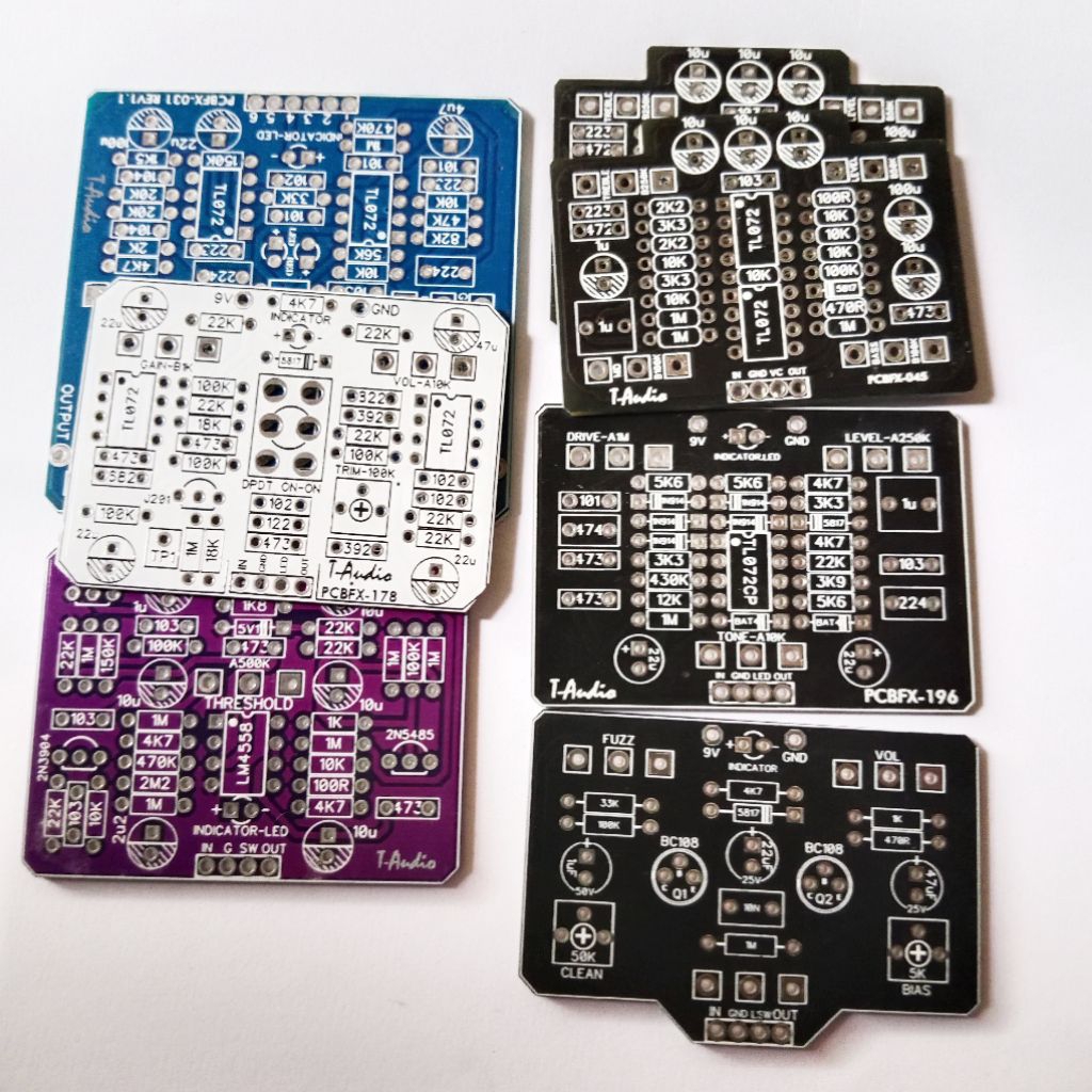 DIY Guitar Effects PCB Old stock and Prototype Verified Overdrive ...