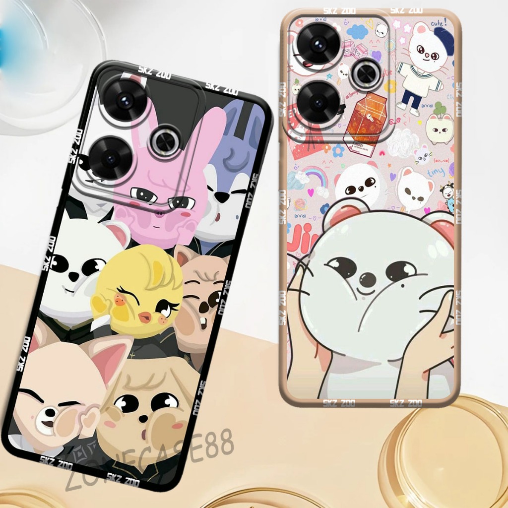 ZC02 Latest Redmi 13X Softcase 2025 - REDMI 13 4G - POCO M6 4Case HP ...