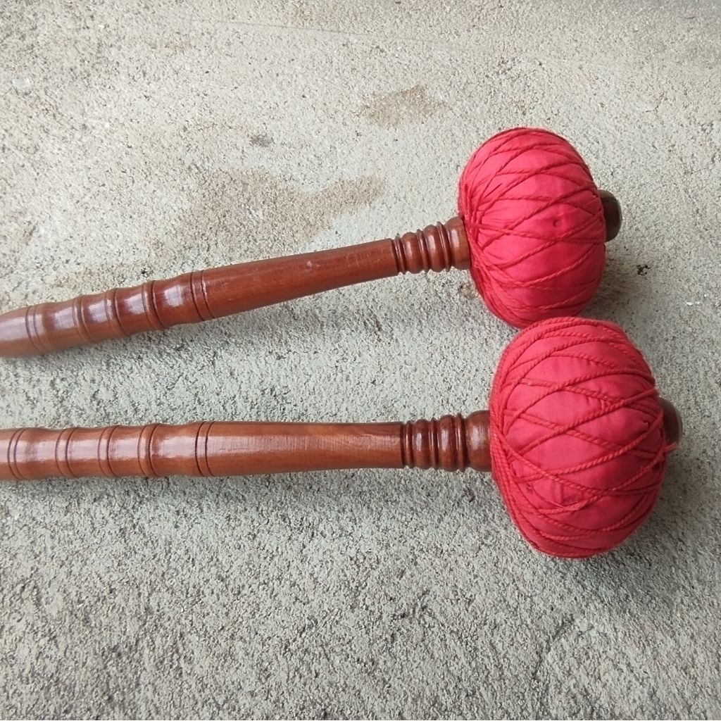 Sawo Wood Kempul Tabuh / Puppet Gamelan Kempul Gong | Shopee Malaysia