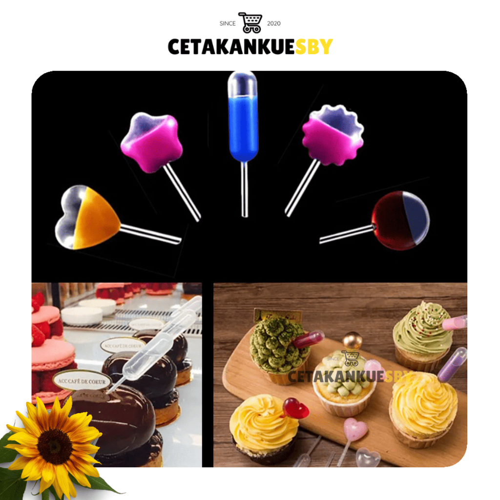 (CKS) [Contents 50] Fla Vla Pipette Pudding Cake Plastic Capsule Heart ...
