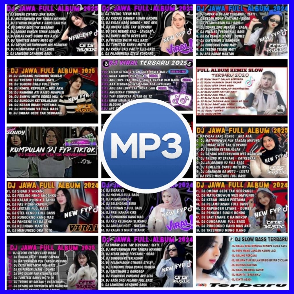 NEWEST VIRAL JAVA DJ SONG CD MP3 CASSETTE 2025 - MP3 AUDIO CASSETTE DJ REMIX VIRAL TIKTOK SONG ...
