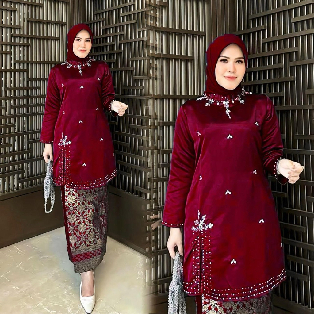 New Collection of Rosalia Kebaya - Sequin Kurung Dress Set - Malay ...