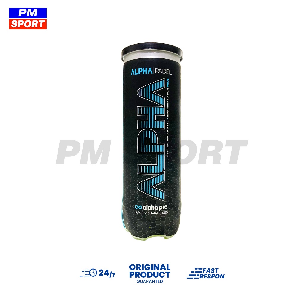 ALPHA PRO BALL PADELBALL CONTENTS 3 ORIGINAL PADEL BALLS | Shopee Malaysia