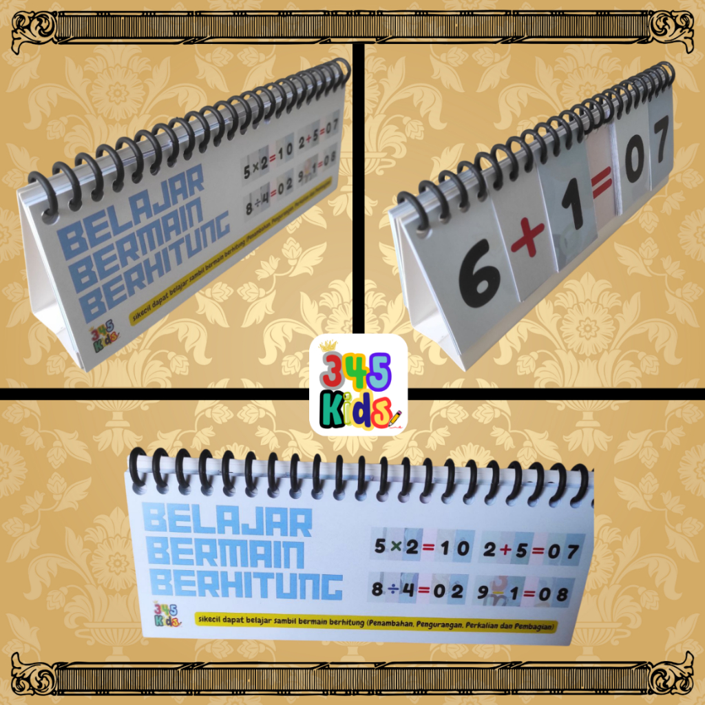 Flip Book Counting for Kindergarten and Elementary School Children ...