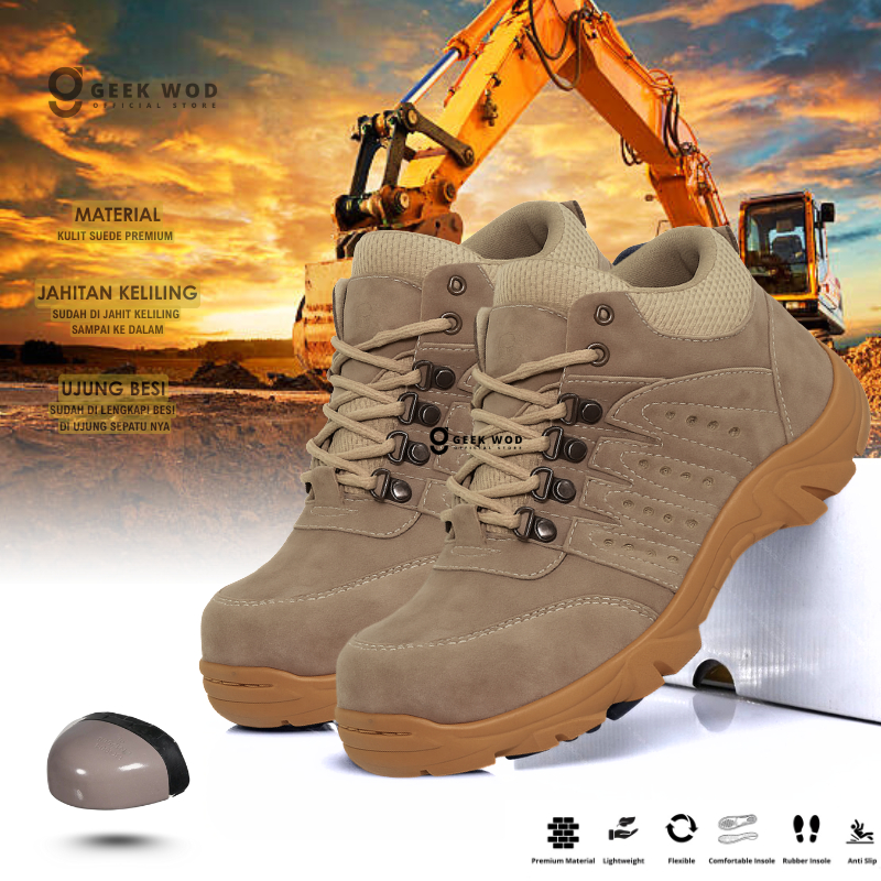 Men's Safety Shoes Septy Steel Toe Boots High Quality Premium Sefty ...