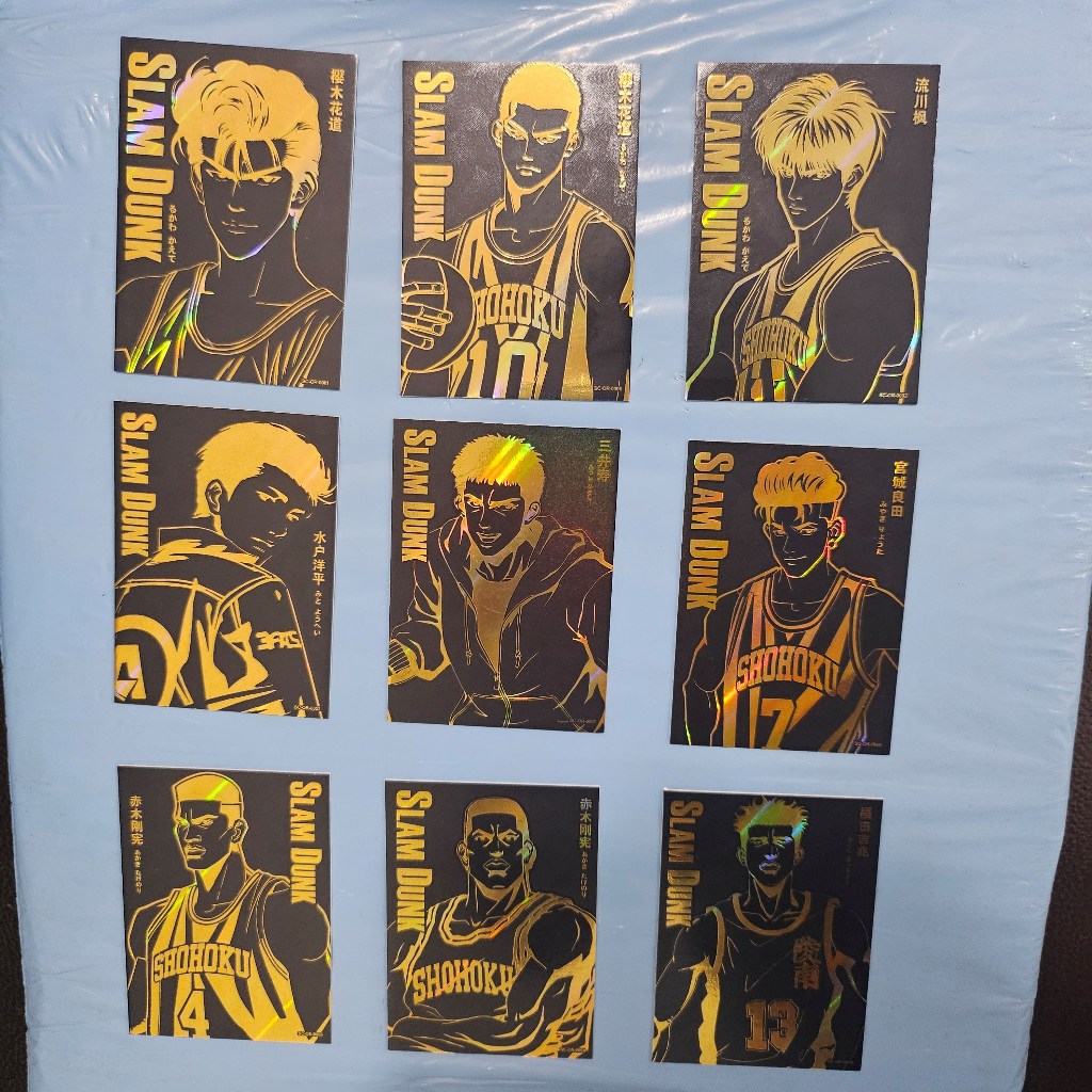 Original Holo Hit Slam Dunk Silhouette Collection Card | Shogect ...